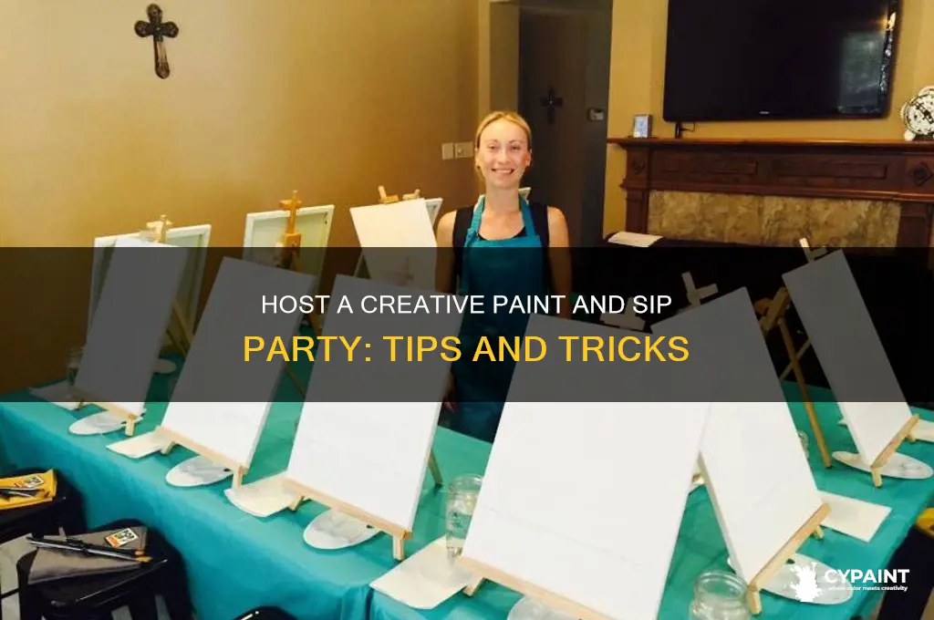 Host A Creative Paint And Sip Party: Tips And Tricks | CyPaint