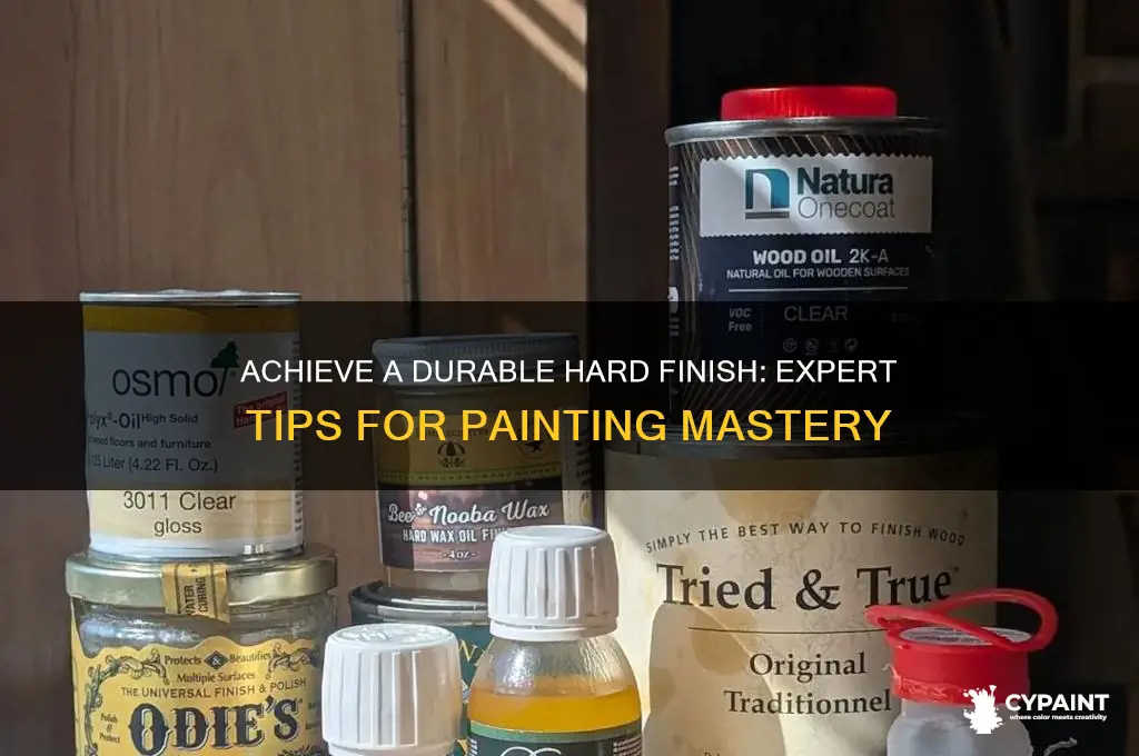 Achieve A Durable Hard Finish: Expert Tips For Painting Mastery | CyPaint