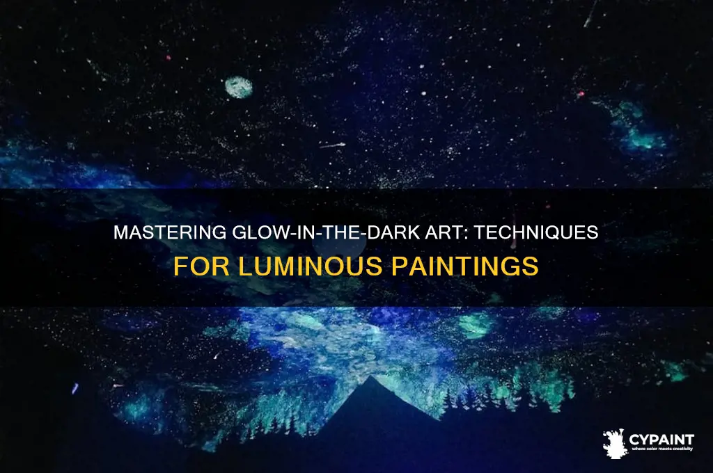 Mastering Glow-In-The-Dark Art: Techniques For Luminous Paintings | CyPaint