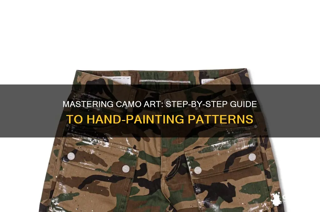 Mastering Camo Art: Step-By-Step Guide To Hand-Painting Patterns | CyPaint