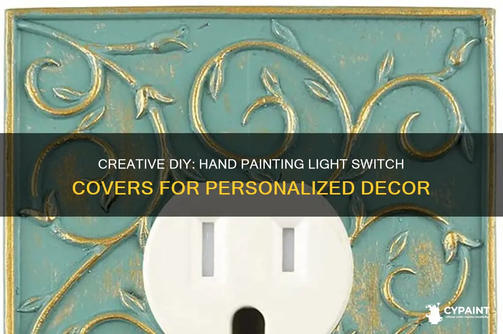 Creative Diy: Hand Painting Light Switch Covers For Personalized Decor ...