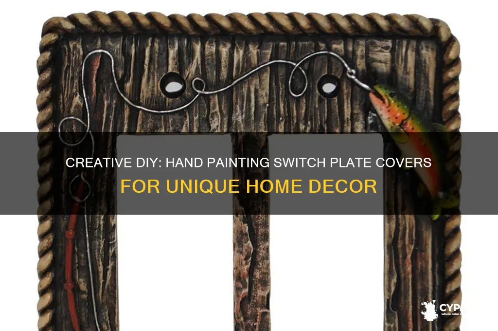 Creative Diy: Hand Painting Switch Plate Covers For Unique Home Decor ...