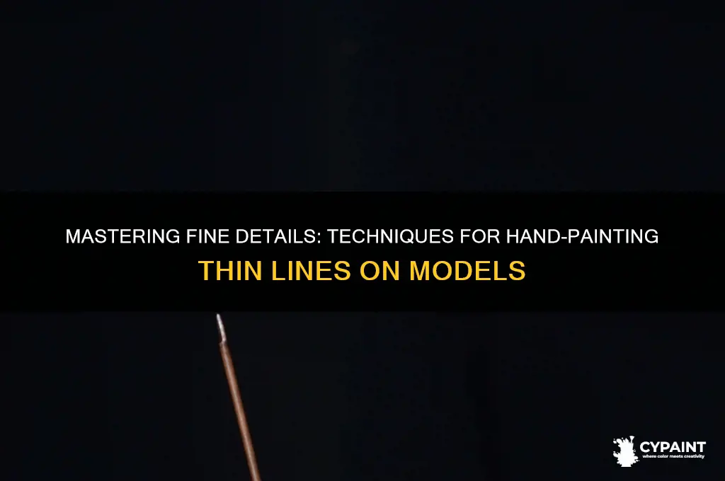 Mastering Fine Details: Techniques For Hand-Painting Thin Lines On ...