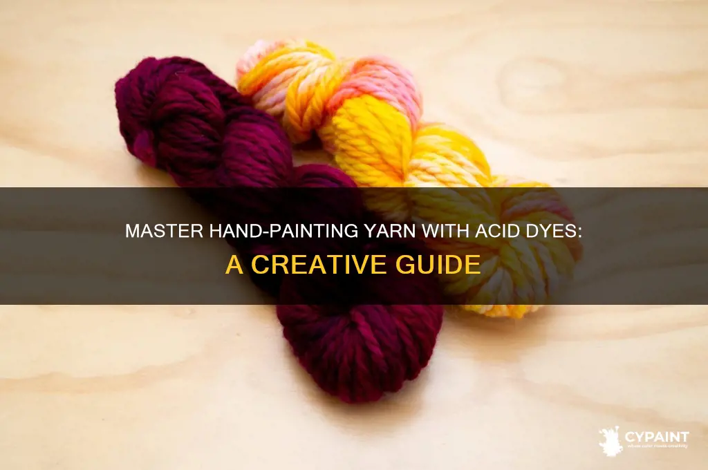 Master Hand-Painting Yarn With Acid Dyes: A Creative Guide | CyPaint