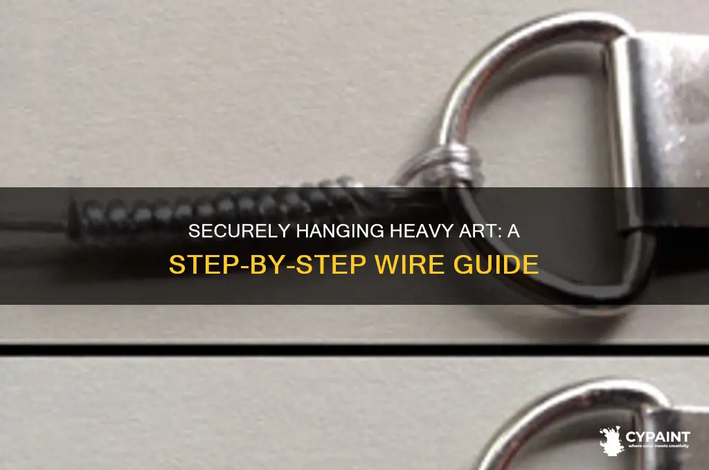 Securely Hanging Heavy Art: A Step-By-Step Wire Guide | CyPaint