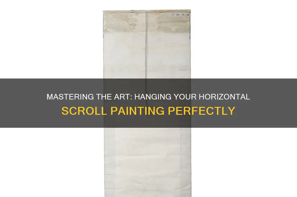 Mastering The Art: Hanging Your Horizontal Scroll Painting Perfectly ...