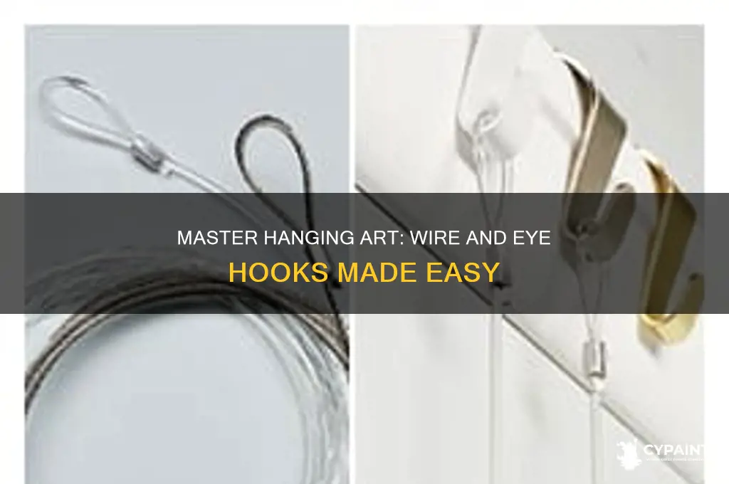 Master Hanging Art: Wire And Eye Hooks Made Easy | CyPaint