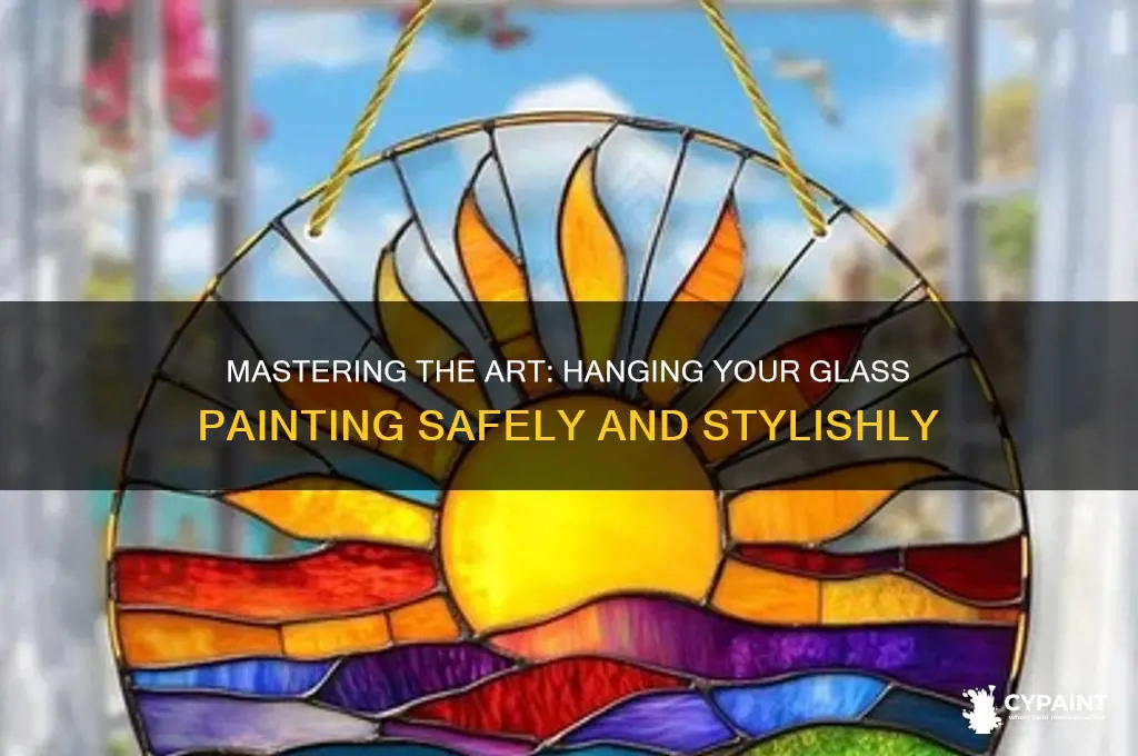 Mastering The Art: Hanging Your Glass Painting Safely And Stylishly ...