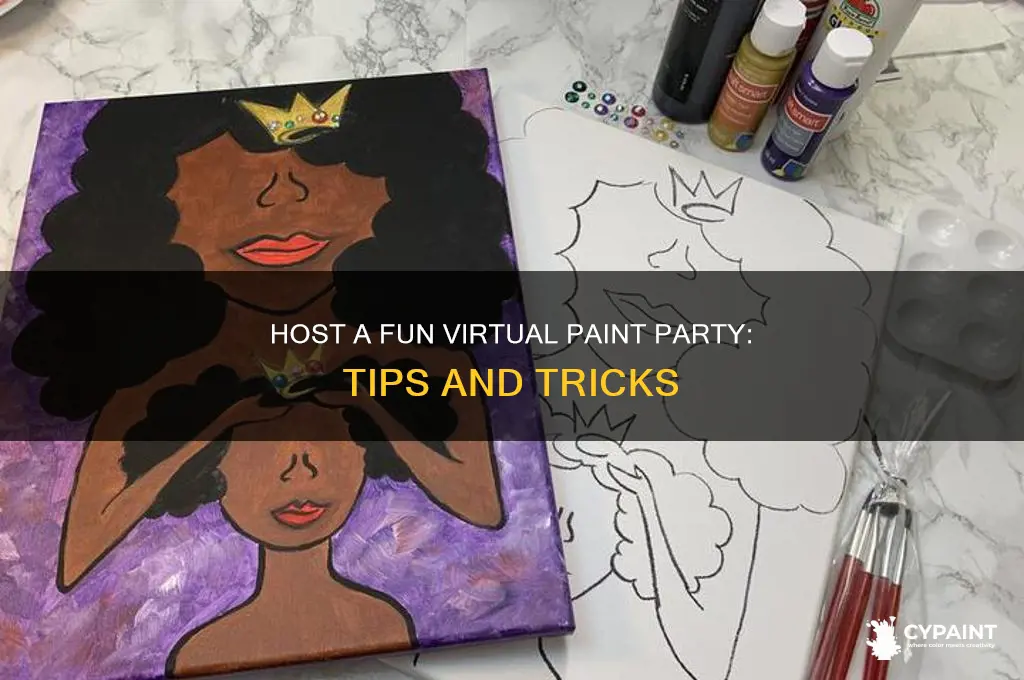Host A Fun Virtual Paint Party: Tips And Tricks | CyPaint
