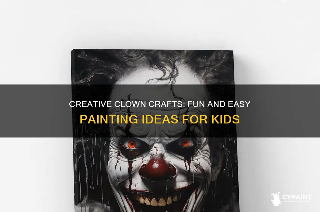 Creative Clown Crafts: Fun And Easy Painting Ideas For Kids | CyPaint