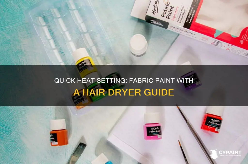 Quick Heat Setting: Fabric Paint With A Hair Dryer Guide | CyPaint