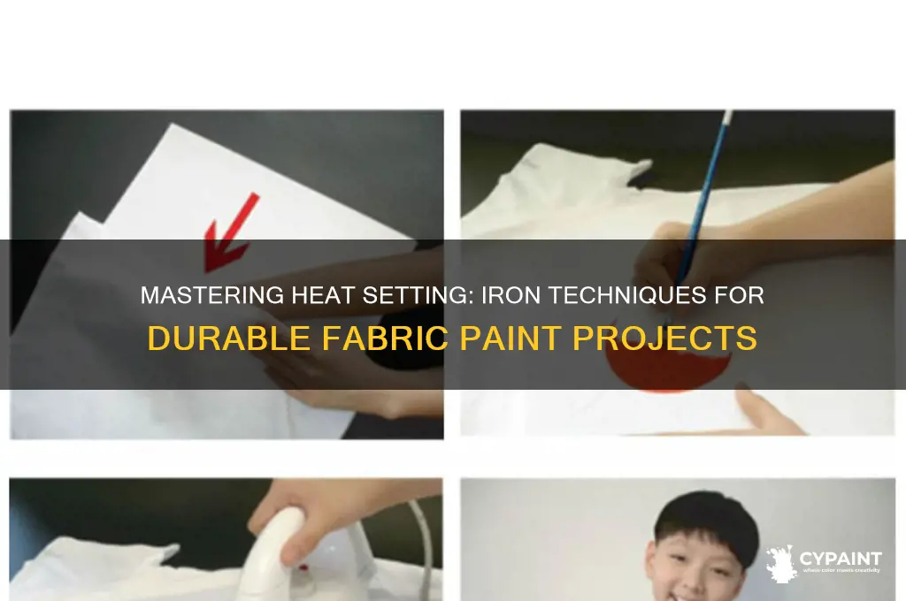 Mastering Heat Setting: Iron Techniques For Durable Fabric Paint ...