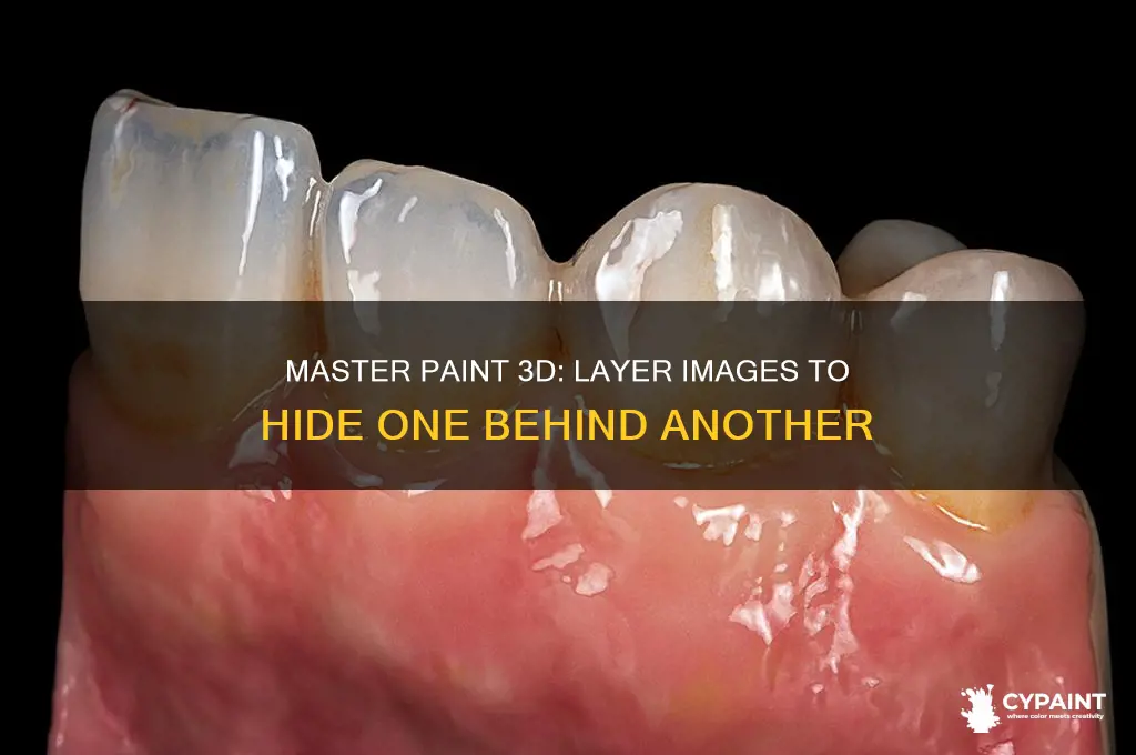 Master Paint 3D: Layer Images To Hide One Behind Another | CyPaint