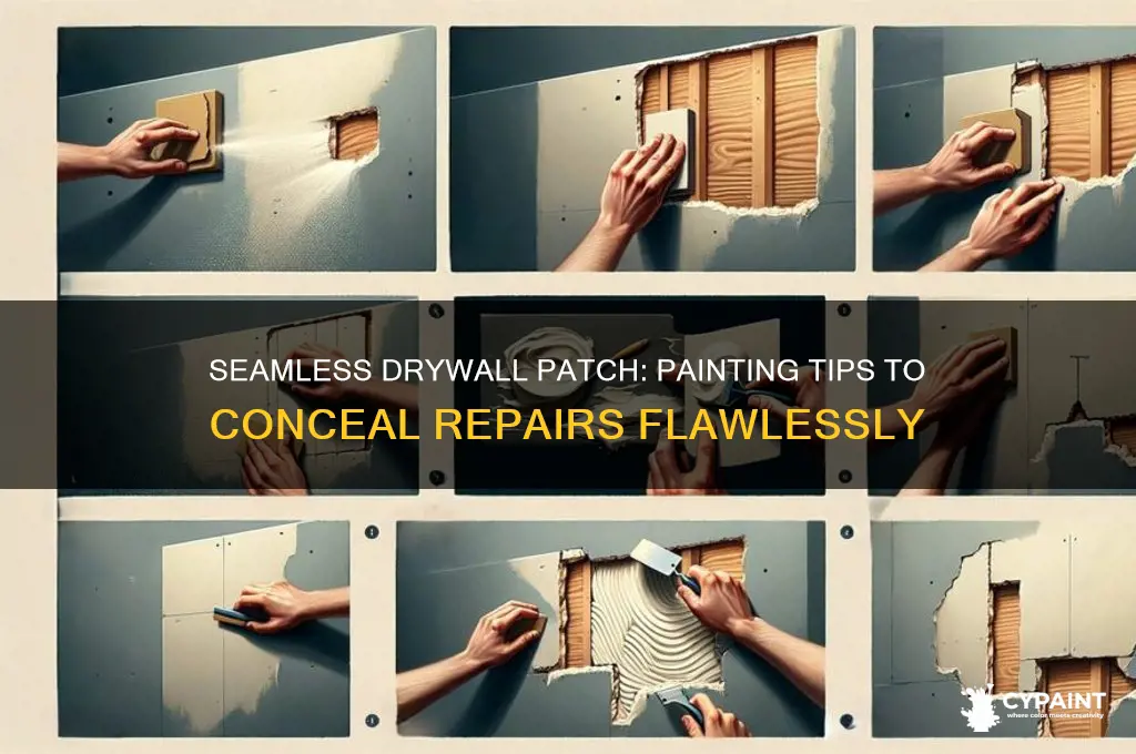 Seamless Drywall Patch: Painting Tips To Conceal Repairs Flawlessly ...