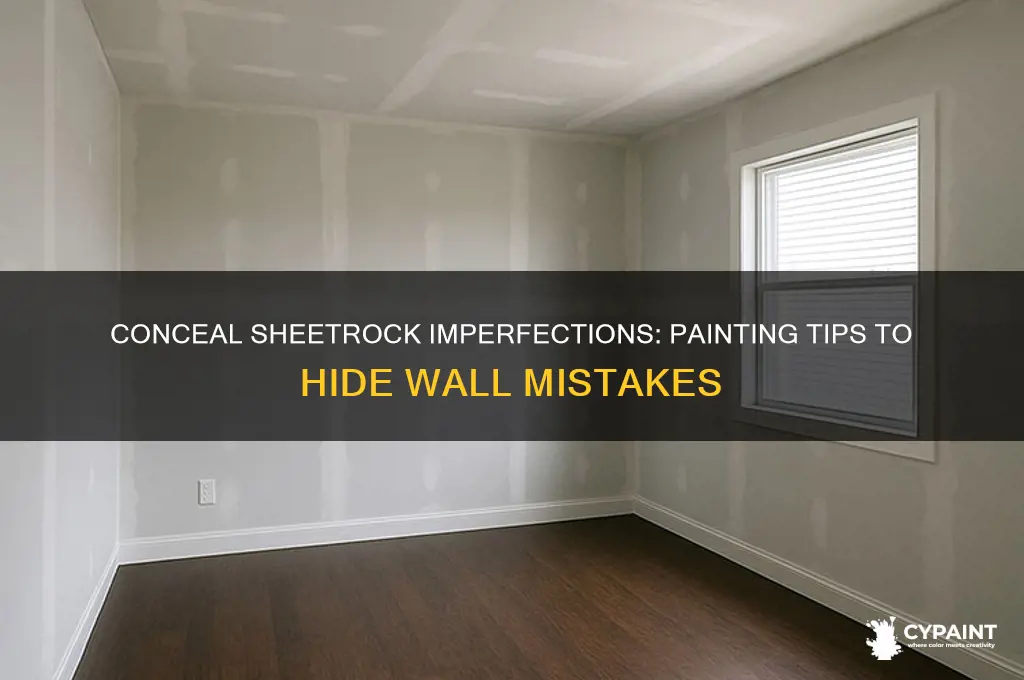 Conceal Sheetrock Imperfections: Painting Tips To Hide Wall Mistakes ...