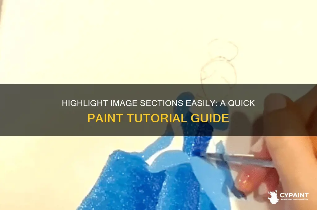 Highlight Image Sections Easily: A Quick Paint Tutorial Guide | CyPaint