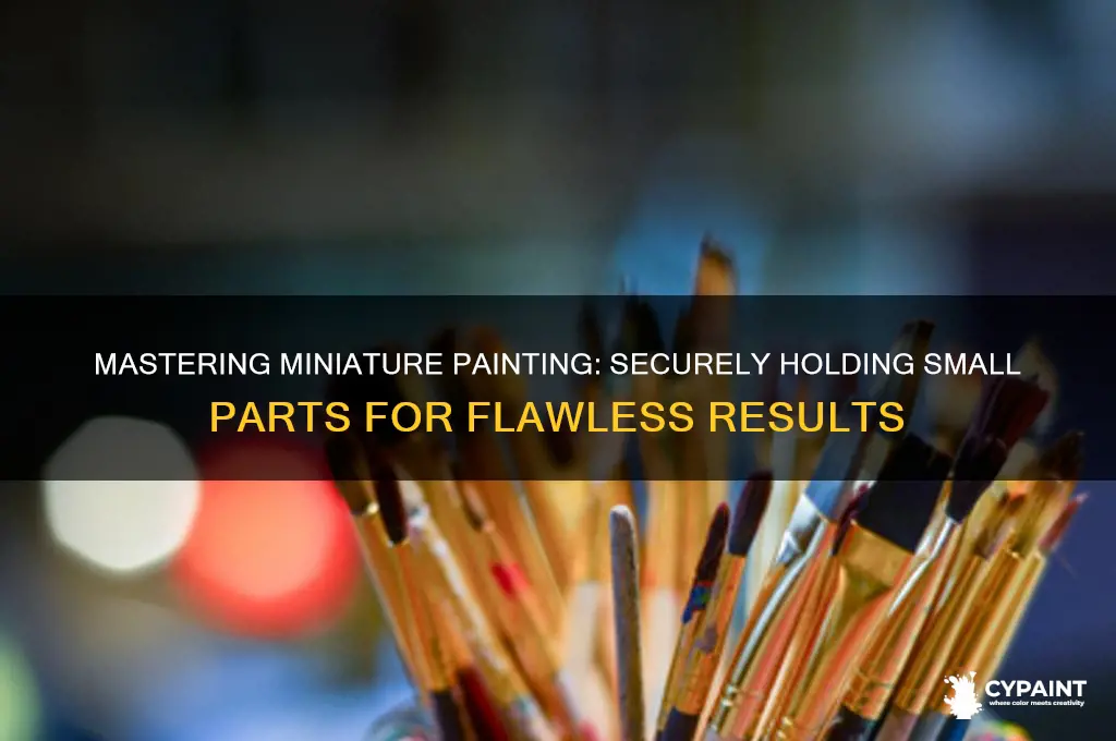 Mastering Miniature Painting: Securely Holding Small Parts For Flawless ...