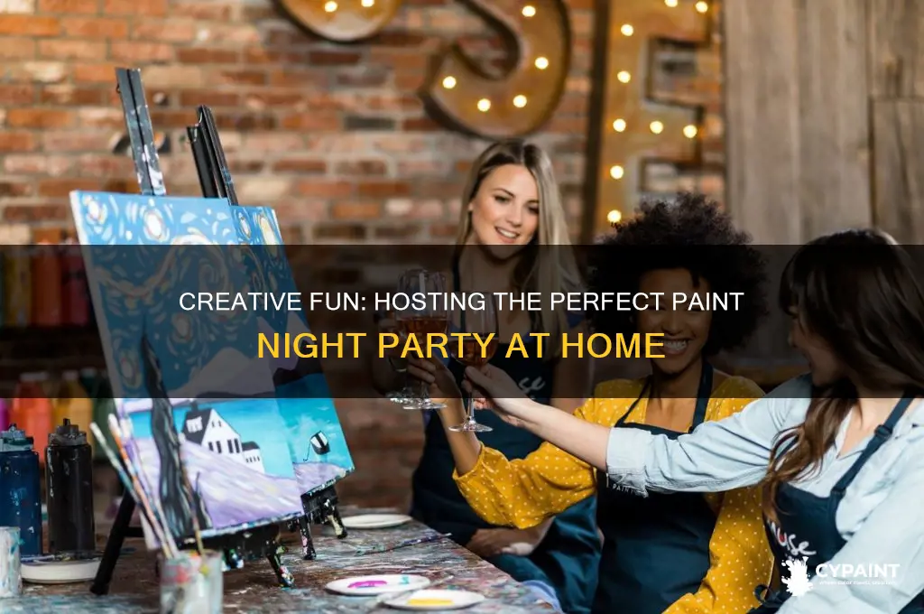 Creative Fun: Hosting The Perfect Paint Night Party At Home | CyPaint