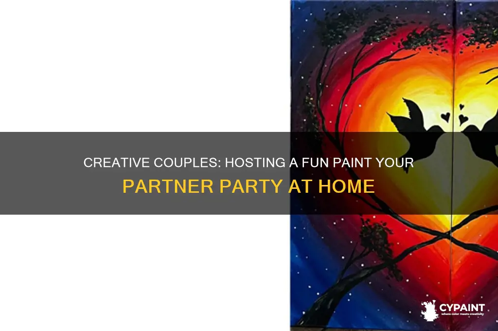 Creative Couples: Hosting A Fun Paint Your Partner Party At Home | CyPaint