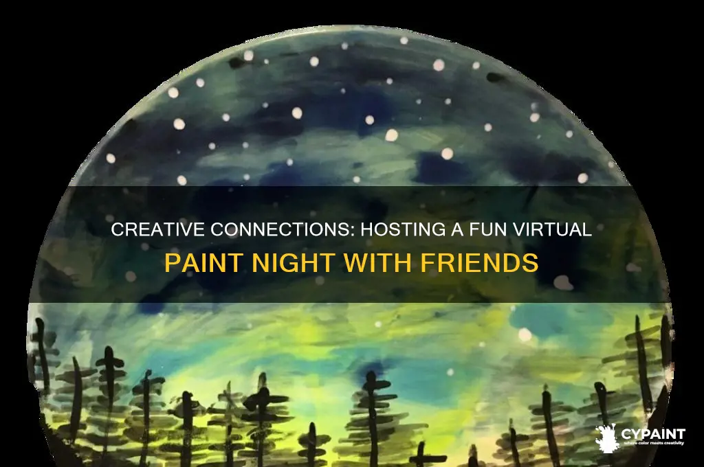 Creative Connections: Hosting A Fun Virtual Paint Night With Friends ...