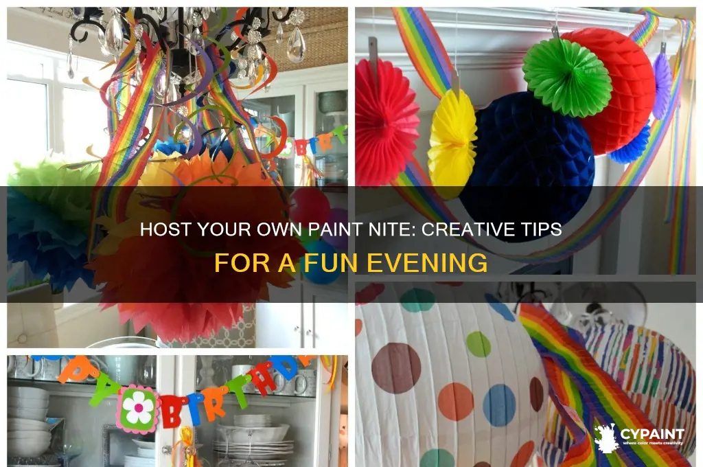 Host Your Own Paint Nite: Creative Tips For A Fun Evening | CyPaint