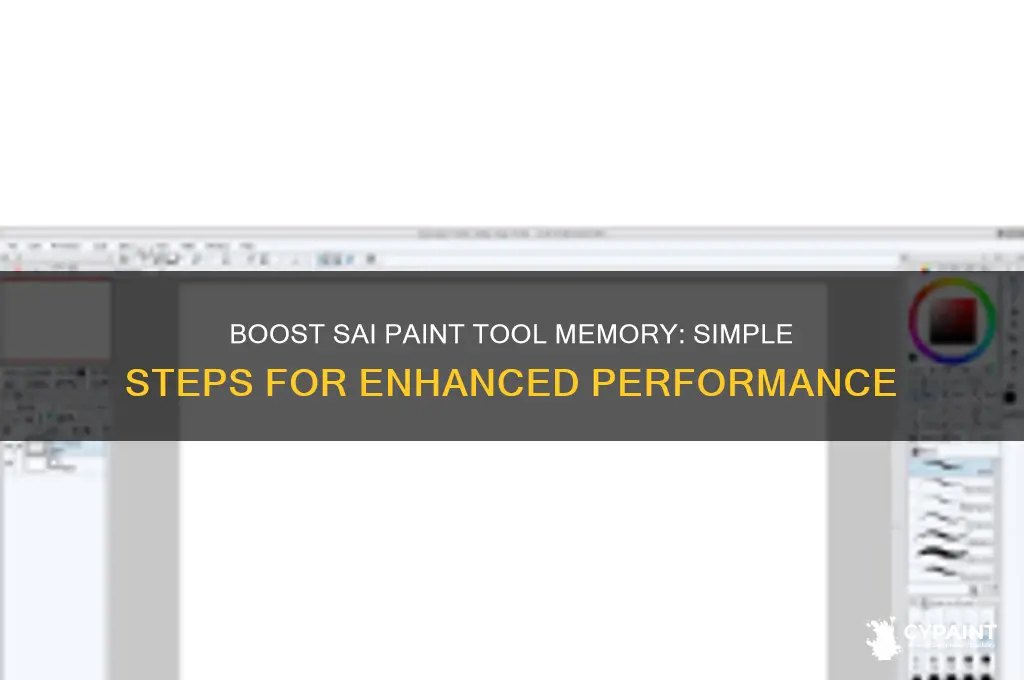 Boost Sai Paint Tool Memory: Simple Steps For Enhanced Performance ...