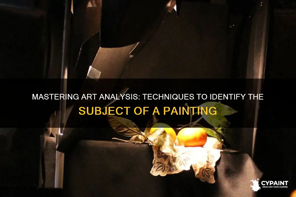 Mastering Art Analysis: Techniques To Identify The Subject Of A ...