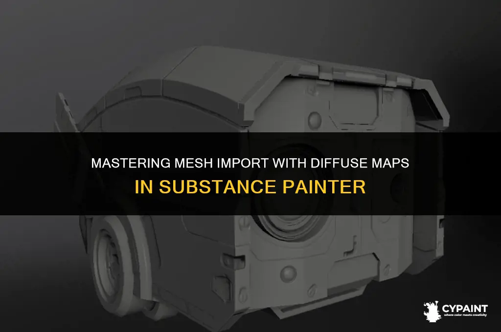 Mastering Mesh Import With Diffuse Maps In Substance Painter | CyPaint