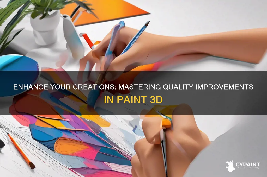 Enhance Your Creations: Mastering Quality Improvements In Paint 3D ...