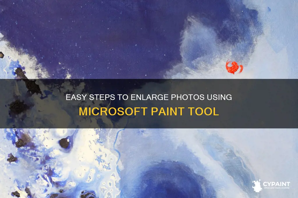 Easy Steps To Enlarge Photos Using Microsoft Paint Tool | CyPaint