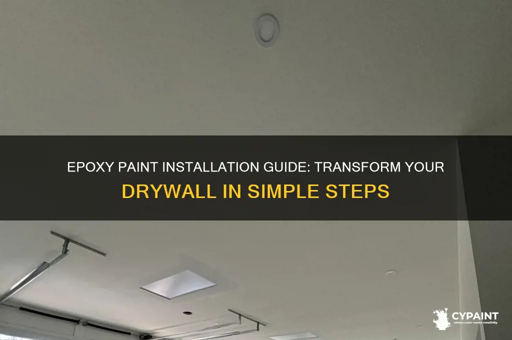 Epoxy Paint Installation Guide: Transform Your Drywall In Simple Steps ...