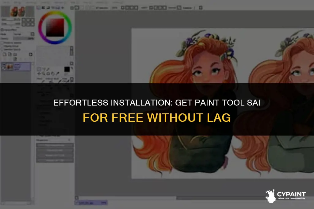 Effortless Installation: Get Paint Tool Sai For Free Without Lag | CyPaint