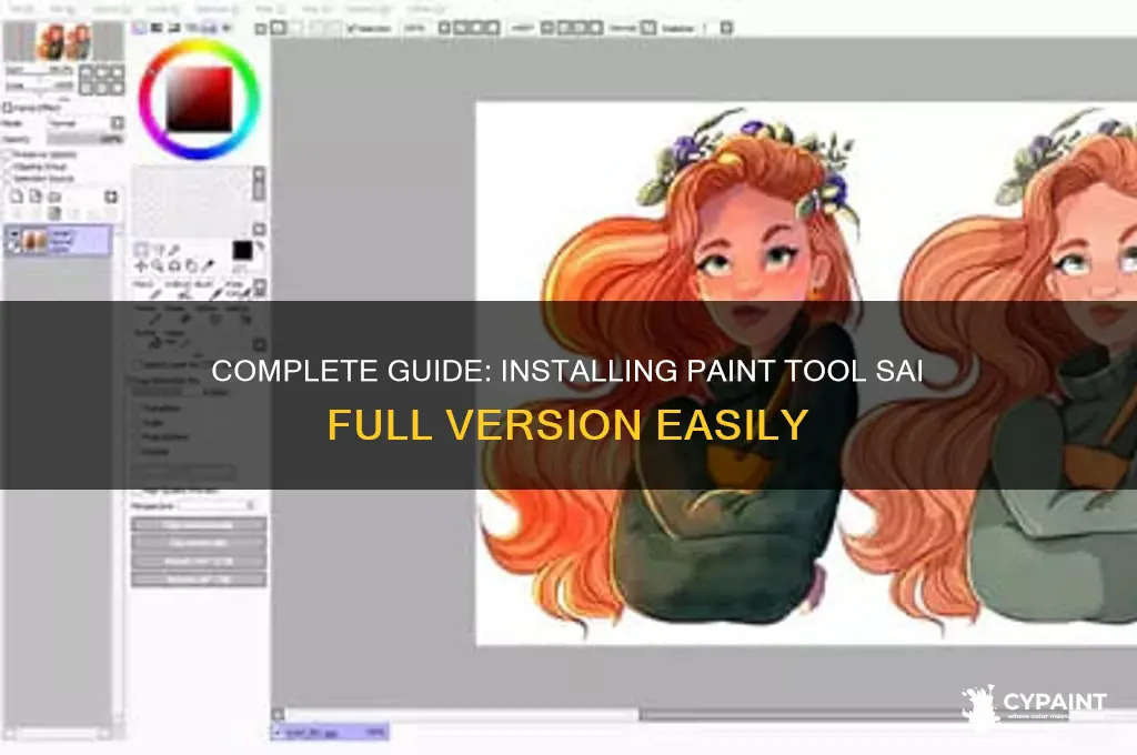 Complete Guide: Installing Paint Tool Sai Full Version Easily | CyPaint