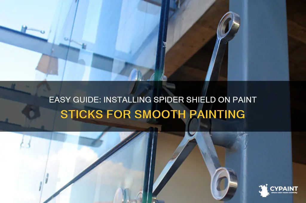 Easy Guide: Installing Spider Shield On Paint Sticks For Smooth ...