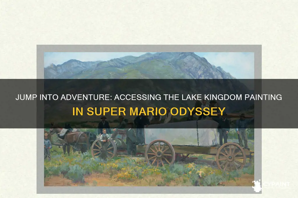 Jump Into Adventure: Accessing The Lake Kingdom Painting In Super Mario ...