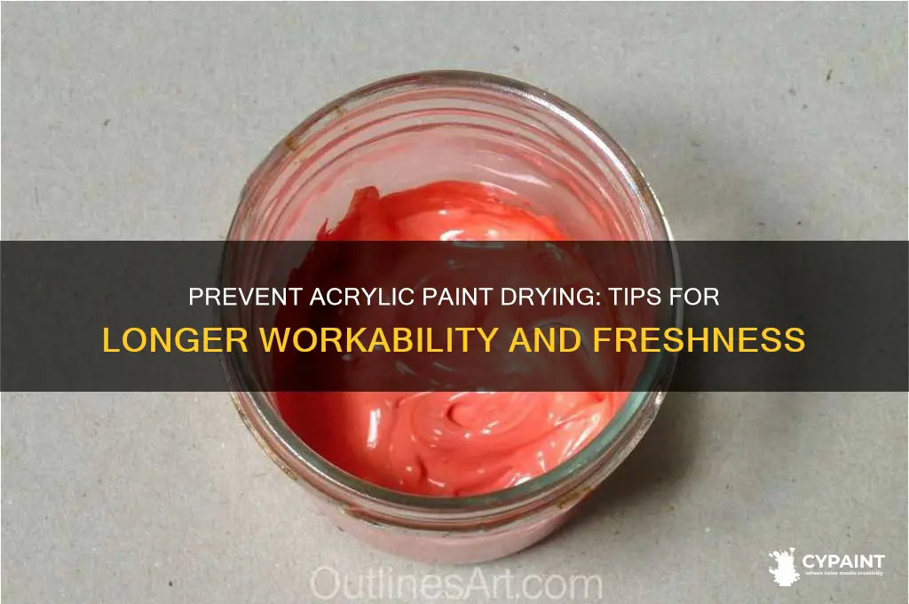 Prevent Acrylic Paint Drying: Tips For Longer Workability And Freshness ...