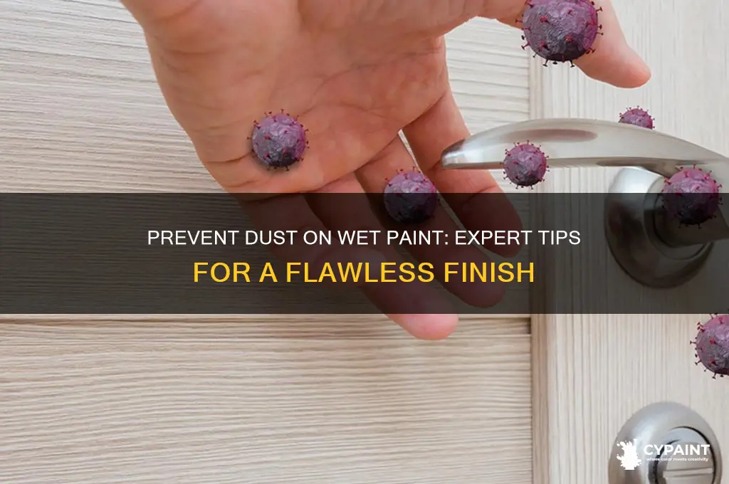 Prevent Dust On Wet Paint: Expert Tips For A Flawless Finish | CyPaint