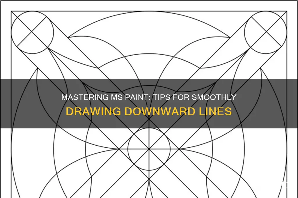Mastering Ms Paint: Tips For Smoothly Drawing Downward Lines | CyPaint
