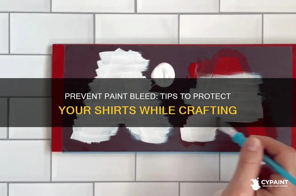 Prevent Paint Bleed: Tips To Protect Your Shirts While Crafting | CyPaint