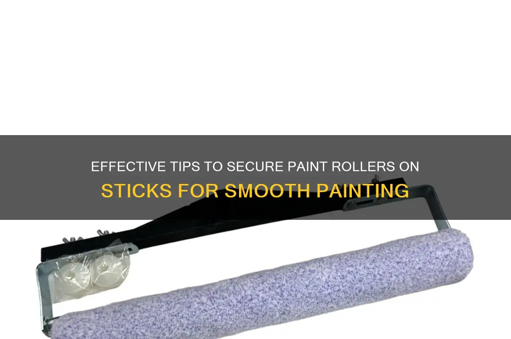 Effective Tips To Secure Paint Rollers On Sticks For Smooth Painting ...