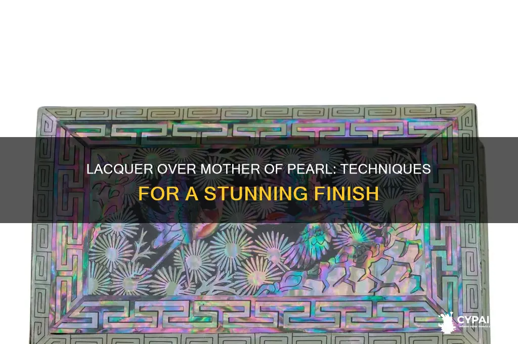 Lacquer Over Mother Of Pearl: Techniques For A Stunning Finish | CyPaint