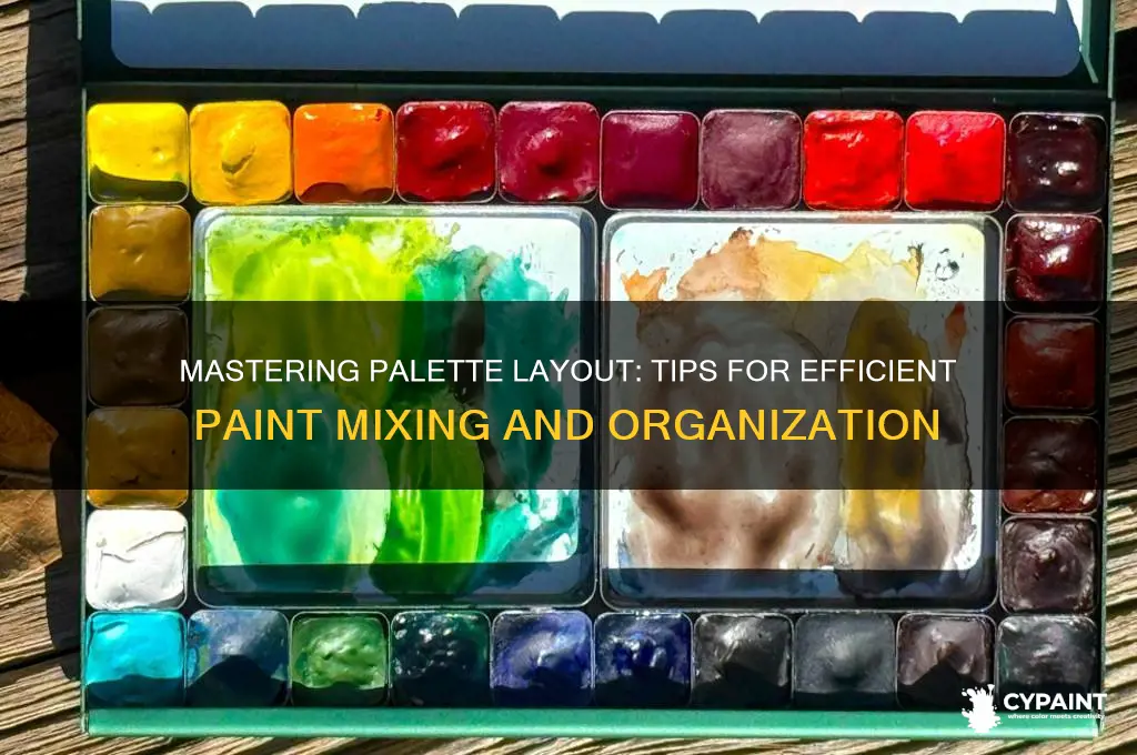 Mastering Palette Layout: Tips For Efficient Paint Mixing And ...