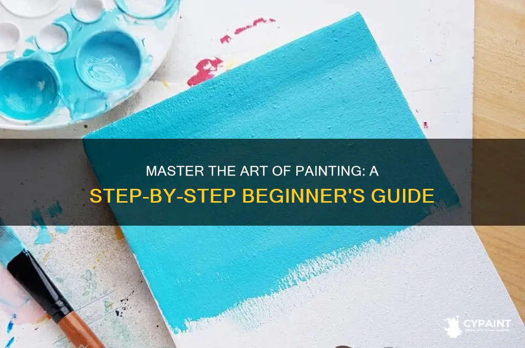 Master The Art Of Painting: A Step-By-Step Beginner's Guide | CyPaint