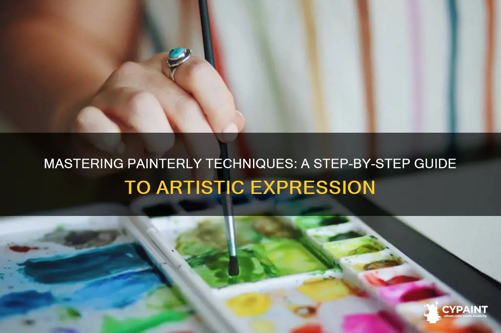 Mastering Painterly Techniques: A Step-By-Step Guide To Artistic ...