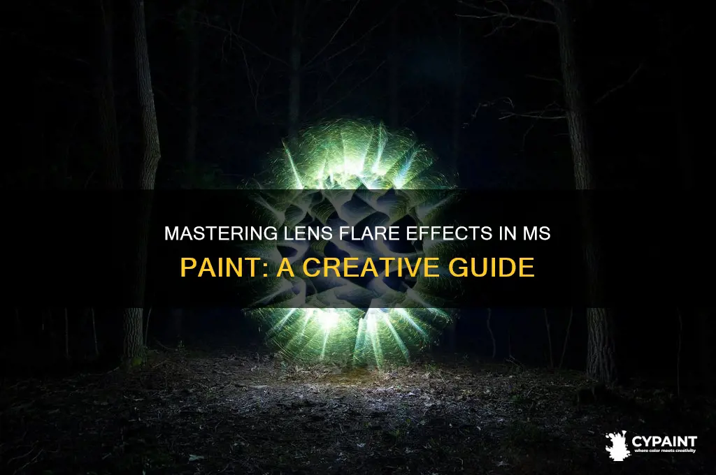 Mastering Lens Flare Effects In Ms Paint: A Creative Guide | CyPaint