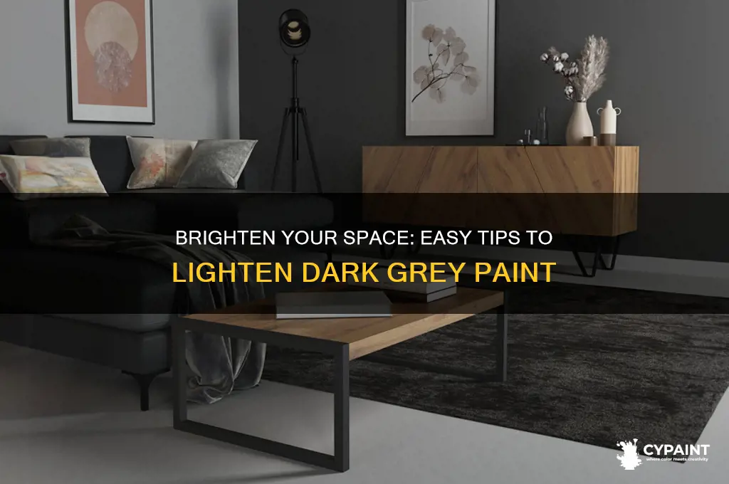 Brighten Your Space: Easy Tips To Lighten Dark Grey Paint | CyPaint