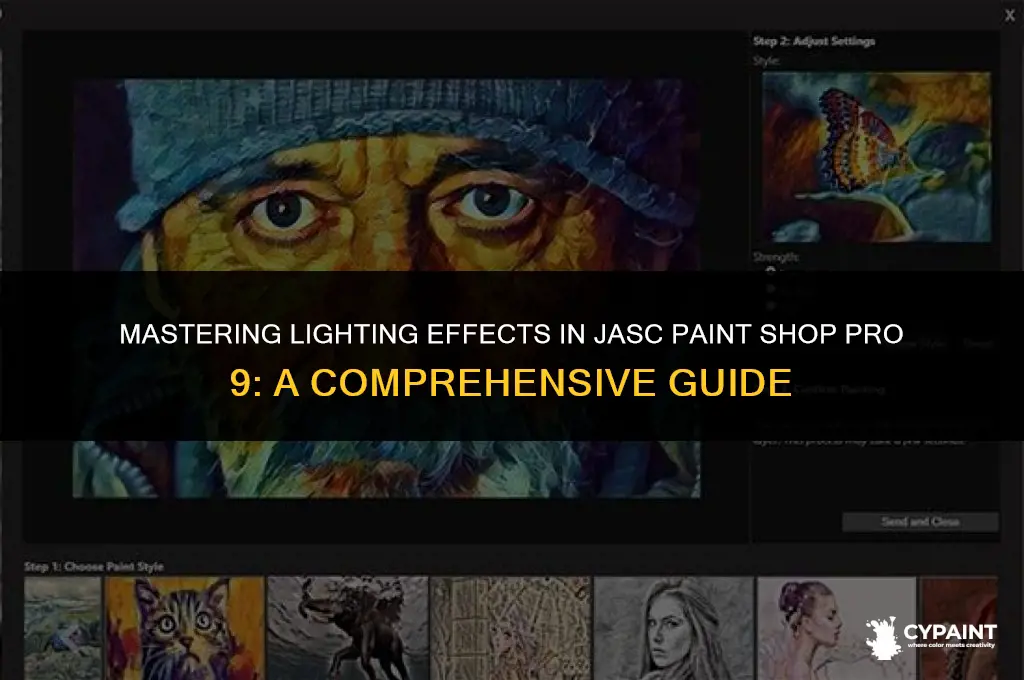Mastering Lighting Effects In Jasc Paint Shop Pro 9: A Comprehensive ...