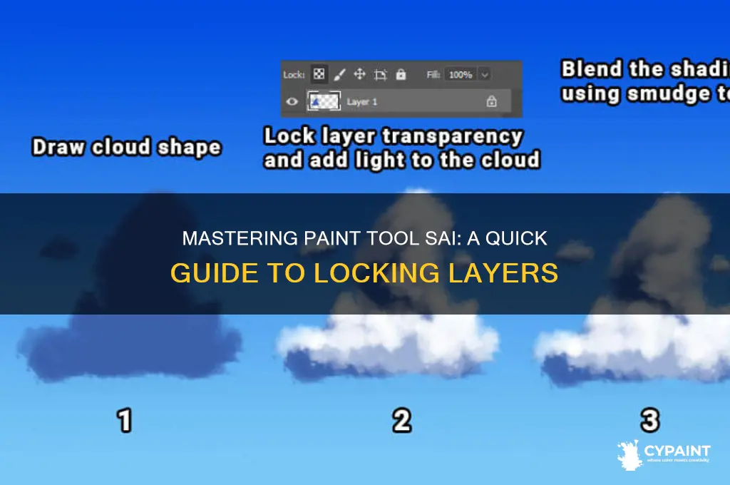 Mastering Paint Tool Sai: A Quick Guide To Locking Layers | CyPaint