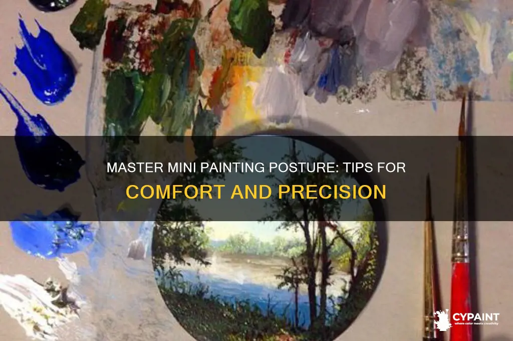 Master Mini Painting Posture: Tips For Comfort And Precision | CyPaint