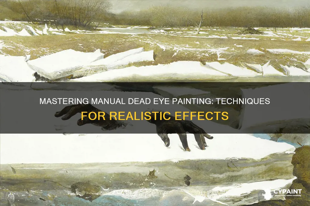 Mastering Manual Dead Eye Painting: Techniques For Realistic Effects ...
